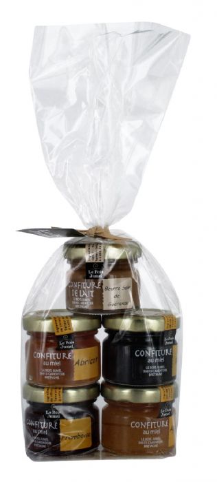 Confiture en sachet 5 pots de 35g | La Trinitaine